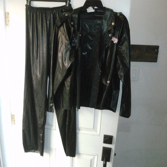 Grease | Accessories | Grease T Birds Black Jacket Pants Danny Zuko ...